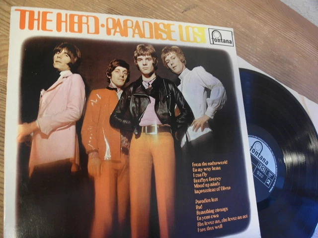 Rare 1968 Uk Flipback Orig Freakbeat Mod The Herd Paradise Lost Lp Mint Eur 3383 Picclick Fr