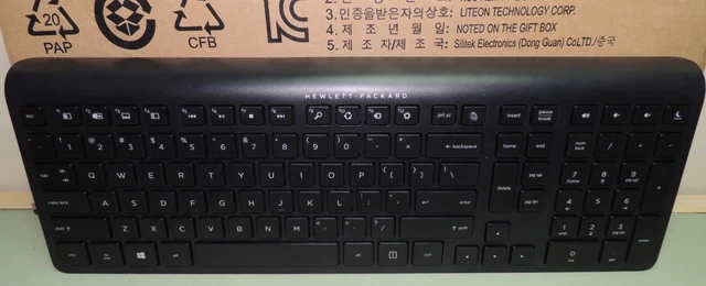 HP WIRELESS KEYBOARD SK-2061 only no receiver/doggle $25.71 - PicClick AU