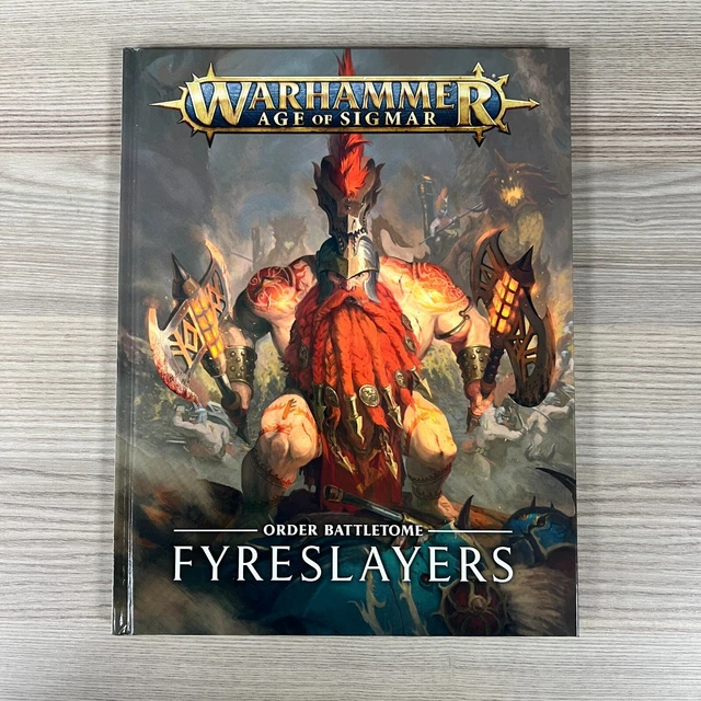 FIRESLAYERS ORDRE BATTLETOME Warhammer Age Of Sigmar Aos Nains Slayer ...