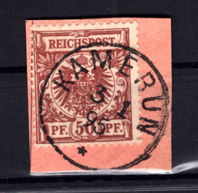 CAMERUN PRECURSORE V50D Splendido Su Timbrato Luxusbriefstück (AA6971 ...