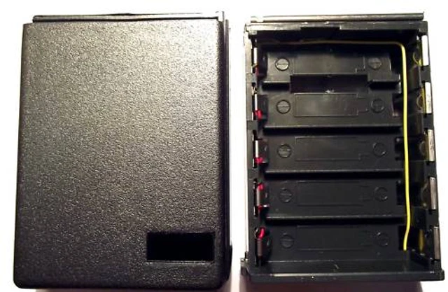 WIEDERAUFLADBARES AKKUGEHÄUSE AA10 für Icom IC-2AT 02AT 3AT 03AT 4AT ...