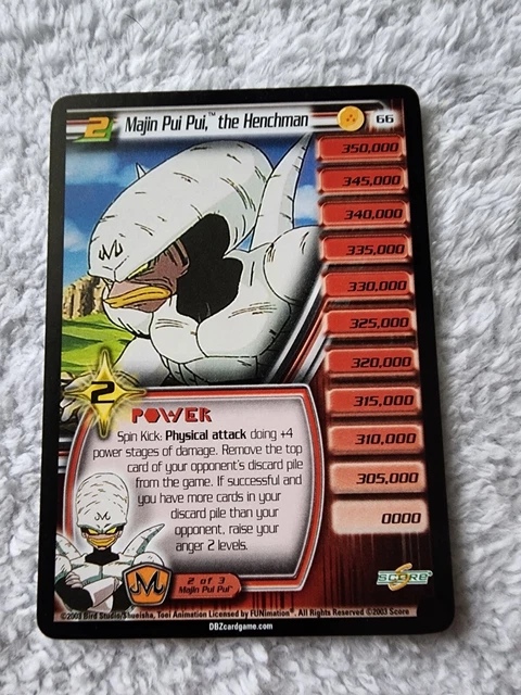 DBZ DRAGON BALL Z Majin Pui Pui, the Henchman 66 CCG Illimitato Babidi ...
