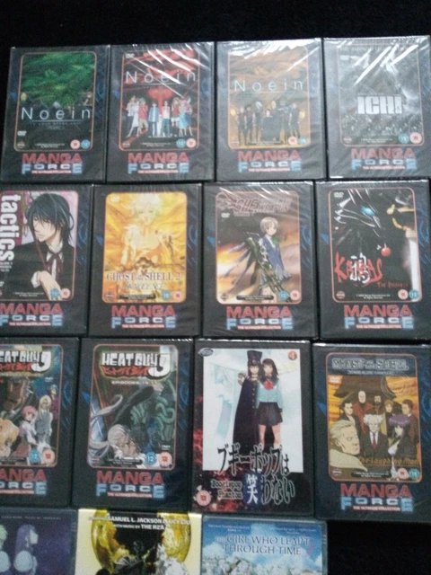 ANIME MANGA DVD Bundle X DVDs Classic Titles New VG And Good EUR 15,19 ...