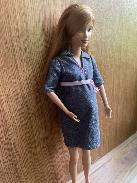 RARE PREGNANT MIDGE & Baby Barbie Doll Happy Family COMPLETE Original ...