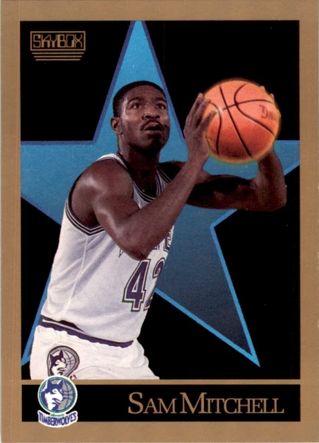 1990-91 SKYBOX. ROOKIE Sam Mitchell. Minnesota Timberwolves #171 EUR 2 ...