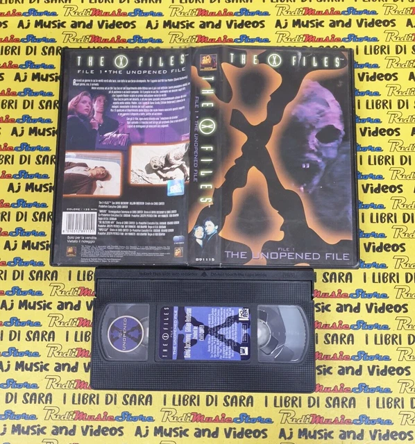 VHS*FILM THE X FILES File 1 the unopened file 1996 20 CENTURY FOX ...