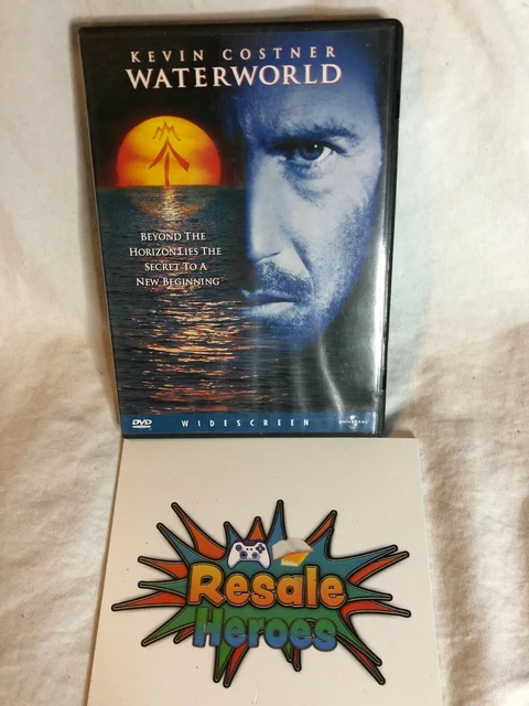WATERWORLD DVD WIDESCREEN 1998 w/ Insert Kevin Costner, Dennis Hopper ...