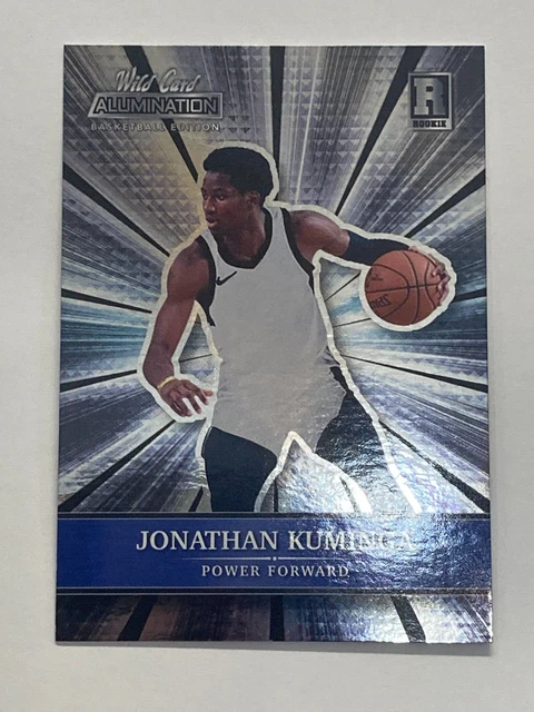 BASKETBALL WILD CARD alumination Jonathan Kuminga 2022 #ABC-4 Golden ...