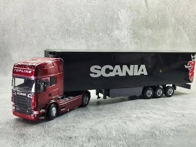 1/50 SCALE SCANIA Trailer Container Truck Model EUR 124,79 - PicClick FR