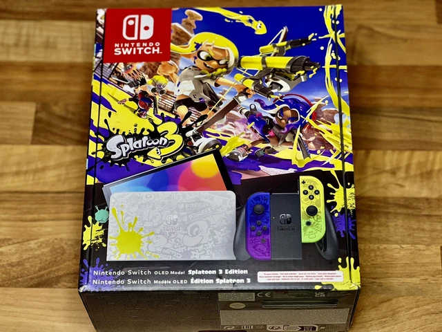 Console Nintendo Switch Oled Edition Splatoon 3 Collector Limited