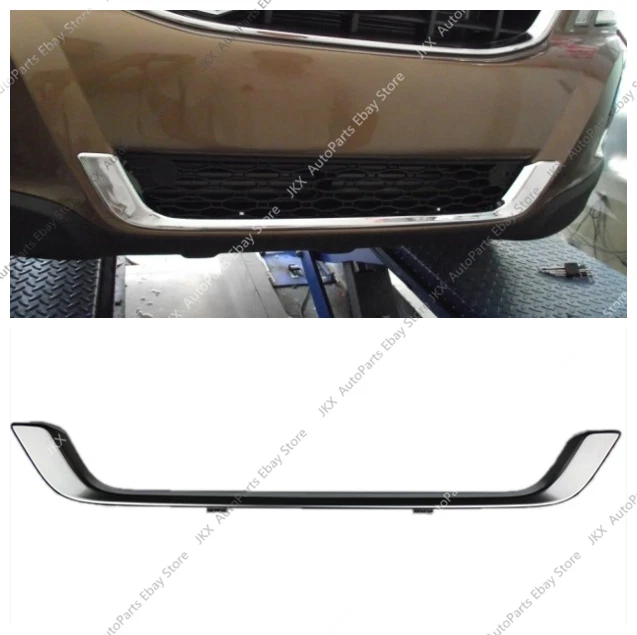 CHROME ABS FRONT Bumper Lower Grille Grill Vent Trim j For VOLVO XC60 ...