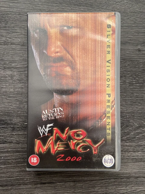 WRESTLING VHS - No Mercy 2000 - Video Silver Vision - WWE WWF WF249 ...