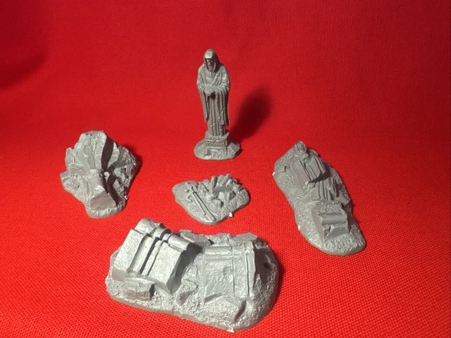 MIDDLE EARTH SCENERY Camp Statues Lord of the Rings MESBG Games ...