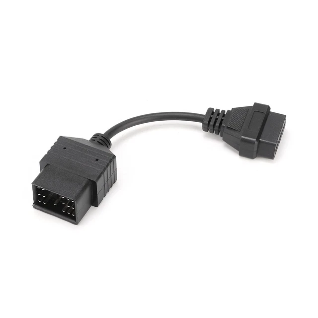 17 PIN TO 16 Pin OBD2 Diagnostic Cable Adapter Connector Fits For £9.41 ...