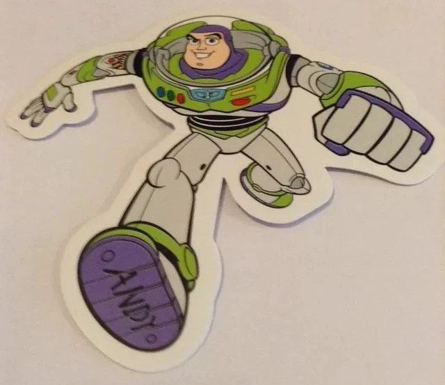 PEGATINA/STICKER/AUTOCOLLANT : BUZZ Lightgear/ Toy Story/ Cartoon/ Toon ...