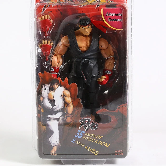 FIGURINE RYU NOIR Black Street Fighter~18 cm NECA EUR 39,90 - PicClick IT
