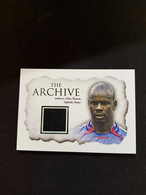 2024 FUTERA LILIAN Thuram Game Worn Patch 8/17 France Juventus ...