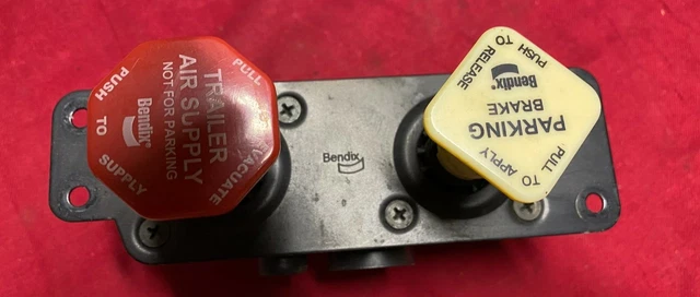 BENDIX PUSH/PULL trailer air brake valve, 5005856,Tractor Protection ...