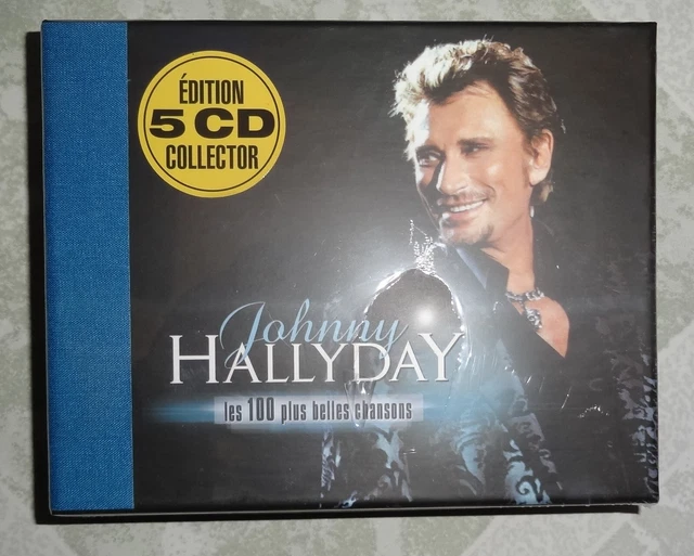 JOHNNY HALLYDAY LES 100 Plus Belles Chansons Edition 5 Cd Collector ...