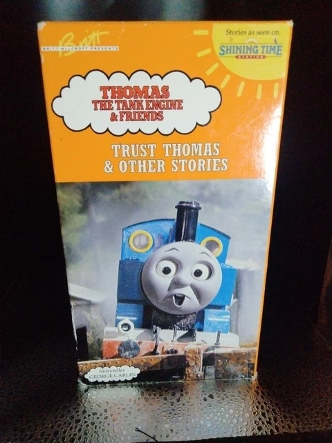 THOMAS THE TANK Engine VHS Trust Thomas & Other Stories George Carlin ...