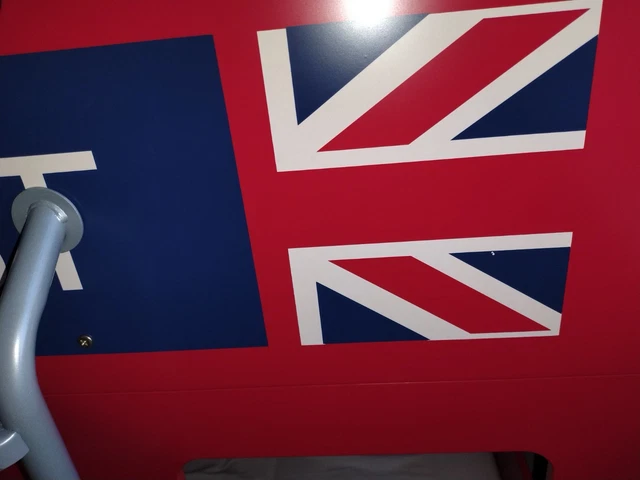 JULIAN BOWEN LONDON Bus Kids Bunk bed, red, used £150.16 - PicClick UK