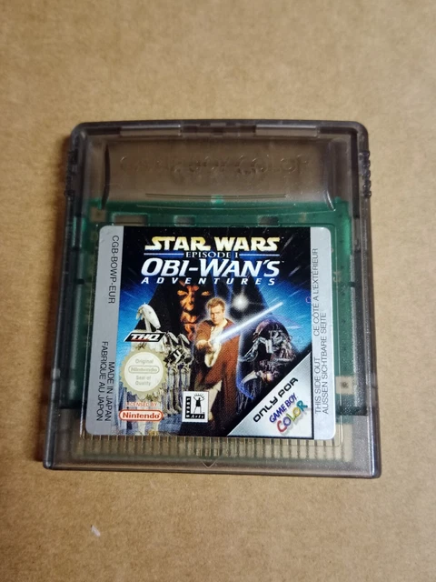 STAR WARS OBI-WAN'S Adventures - Nintendo Game Boy Color - Loose EUR 12 ...