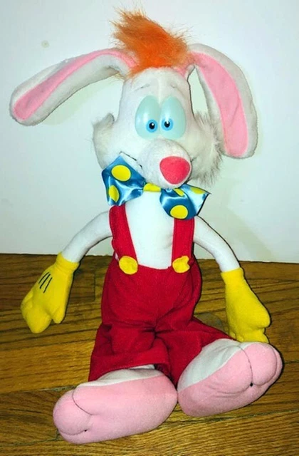 VINTAGE 1988 PLAYSKOOL Disney Who Framed Roger Rabbit Plush Stuffed Toy ...