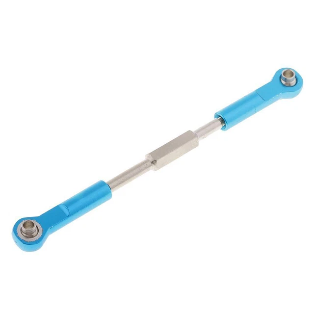 ADJUSTABLE SERVO LINKAGE Traction Steering Rod Arms for Upgraded RC ...
