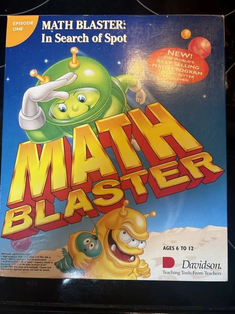 MATH BLASTER EPISODE One In Search of Spot for PC Windows/Mac, 1994 ...