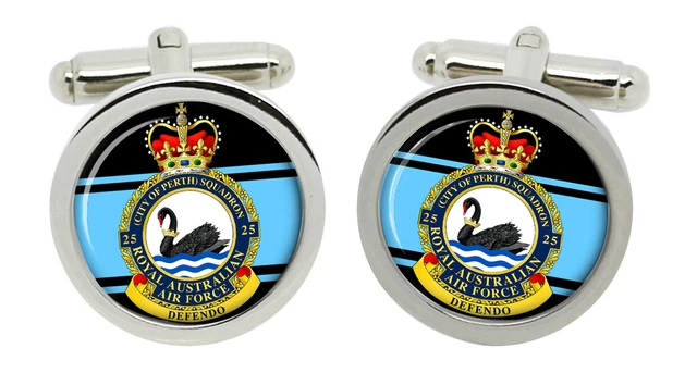 25 SQUADRON, RAAF Royal Australian Air Force Cufflinks in Box £19.99 ...