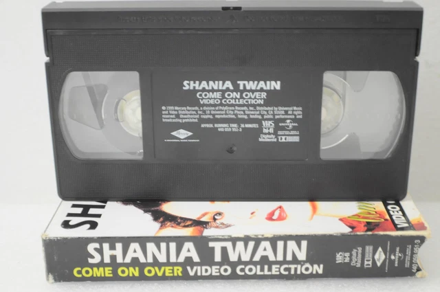 SHANIA TWAIN COME On Over Video Collection VHS Movie EUR 10,19 ...