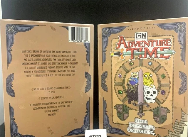 ADVENTURE TIME DVD Box Set Collection Complete Season 1-10 Series New ...