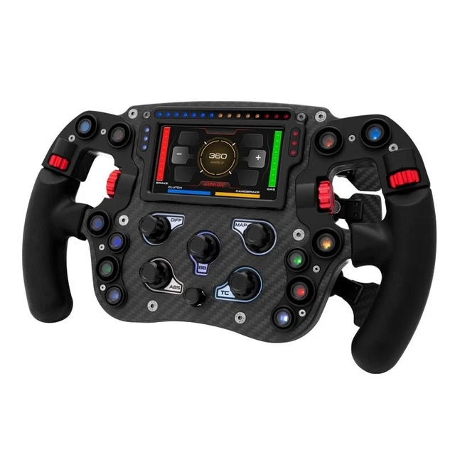 SIMAGIC FX PRO Formula Steering Wheel SIM Racing Steering Wheel w/ 4.3 ...