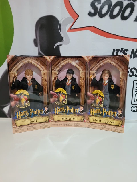HARRY POTTER AND The Sorcerers Stone Hogwarts Heroes Figure Mattel 2001 NEW $99.99 - PicClick CA