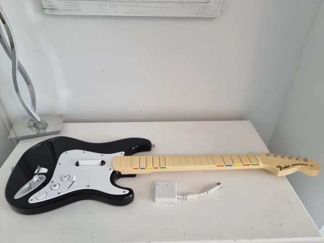 ROCK BAND FENDER Stratocaster Guitar Controller - Nintendo Wii - With ...