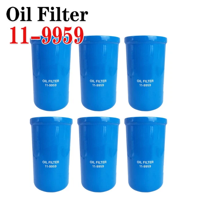 6X OIL FILTER 11-9959 Compatible with Thermo King S600 Fuel Filter $171 ...