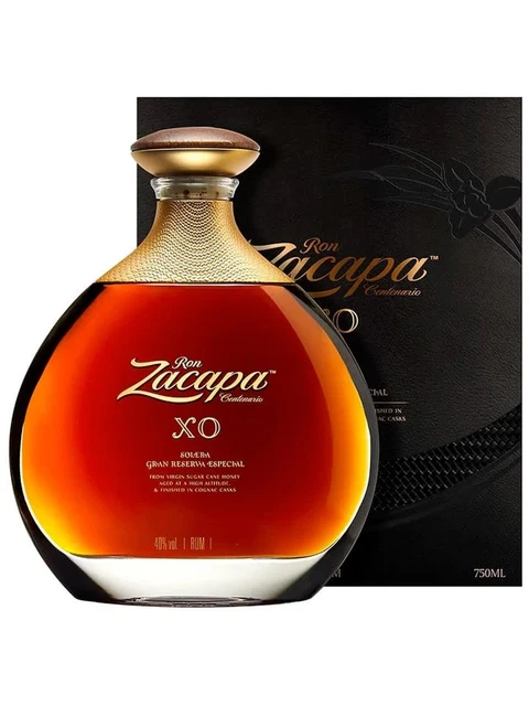 RON ZACAPA CENTENARIO XO Solera Gran Reserva Especial Rum $270.00 ...