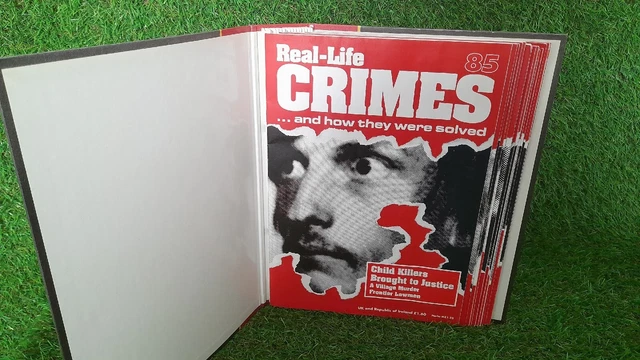REAL-LIFE CRIMES MAGAZINES Issues 85-98 Binder True Crime Serial Killer ...