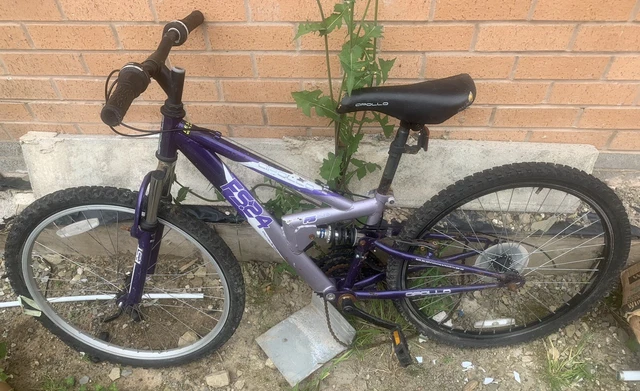 APOLLO FS.24 FULL Suspension 24 Inch Mountain Bike £14.99 - PicClick UK