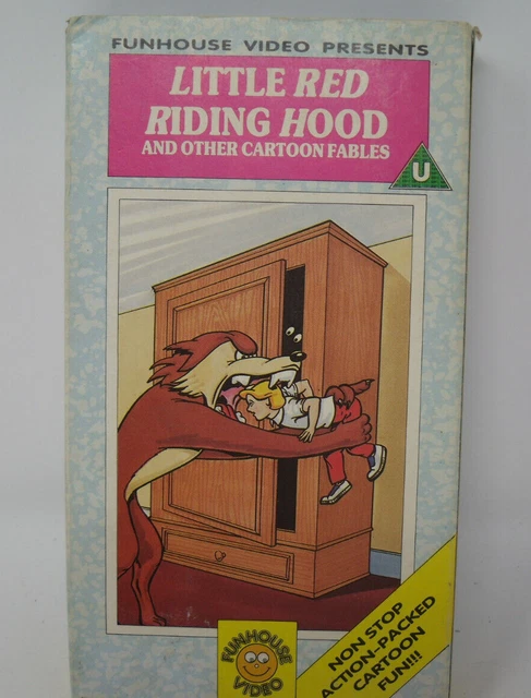 LITTLE RED RIDING Hood Rare Vintage Funhouse Video Presents VHS PAL ...