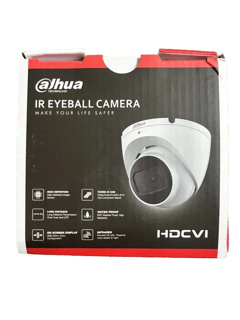 DAHUA DH-HAC-HDW1800TLP-A-0280B 8MP 4K Real-time HDCVI IR Mini Dome Camera 2.8mm £55.00 ...