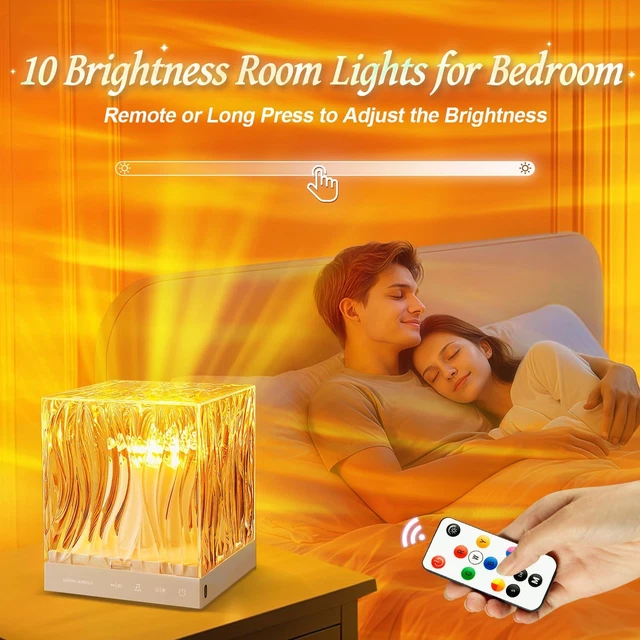 SENSORY LIGHTS NORTHERN Lights Projector, 18-Color Aurora Light ...