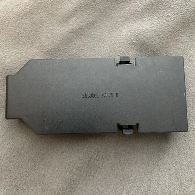 ORIGINAL OEM SERIAL Port 1 Cover Nintendo Gamecube - Black £6.99 ...