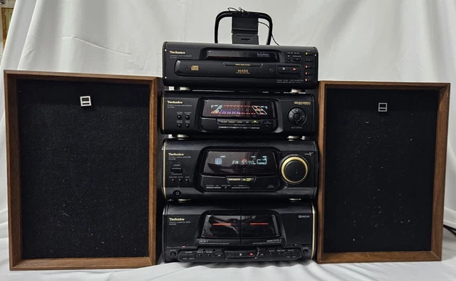 TECHNICS HIFI STEREO Stack System SH-EH60 SA-EH60 SL-EH60 RS-EH60 FULLY ...