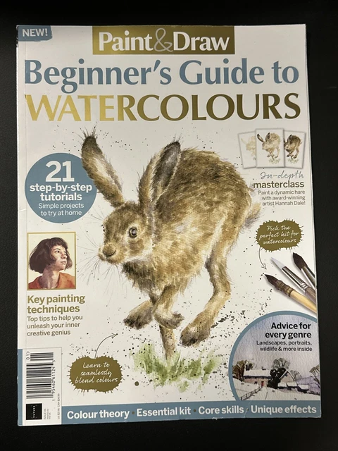 PAINT & DRAW Magazine Issue 5 Beginner's Guide to Watercolor’s 2024 $16 ...