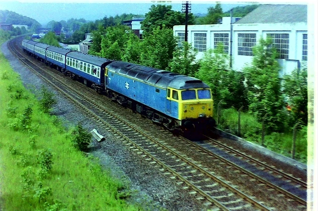 35MM RAILWAY COLOUR Negative Class 47 568 at Sheffield £1.75 - PicClick UK