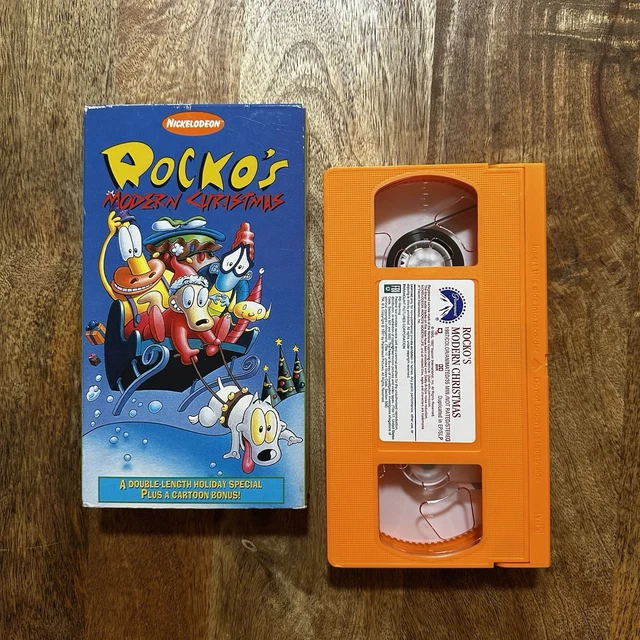 RARE NICKELODEON ROCKOS Modern Christmas (VHS, 1997) Paramount ...