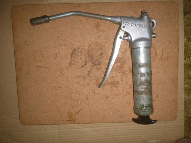 WANNER HIGH Pressure Grease Gun Twin Bleed £18.95 - PicClick UK