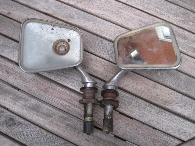 GENUINE PAIR OF Raydot Triumph Herald or Vitesse wing mirrors £7.00 ...