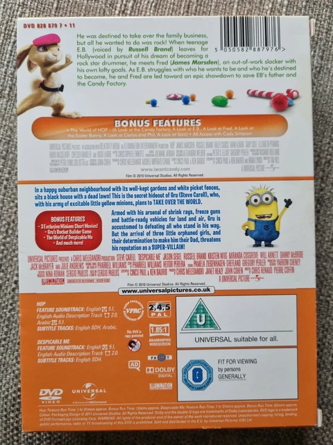 HOP / DESPICABLE Me (DVD, 2012) multi buy offer £4.20 - PicClick UK